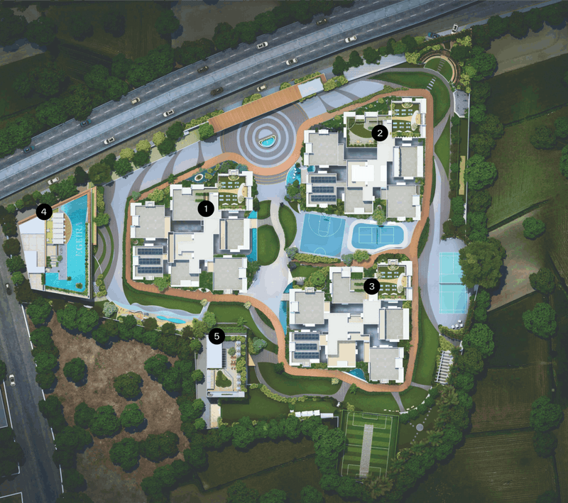 Luxury 3 BHK Flats For Sale In Kollur, Hyderabad | Levonor Egeira